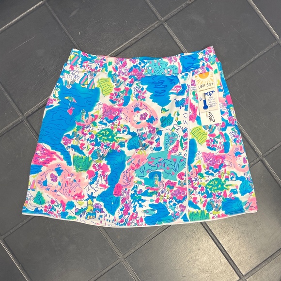 Lulu-B | Shorts | Lulu B Upf 5 Skort Island Print Nwt | Poshmark